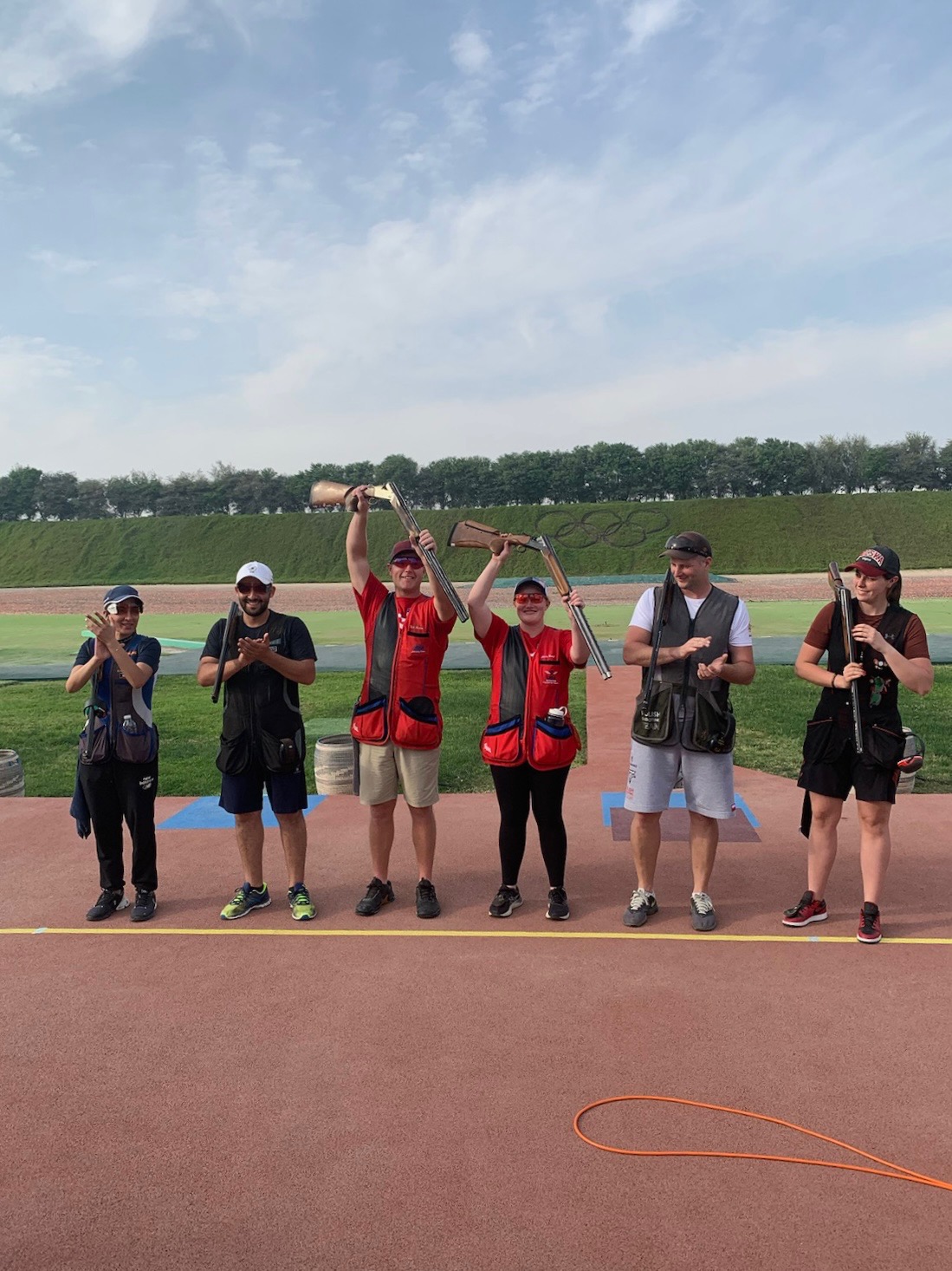 Shotgun Athletes Earn Six World Cup Medals | USA Shooting