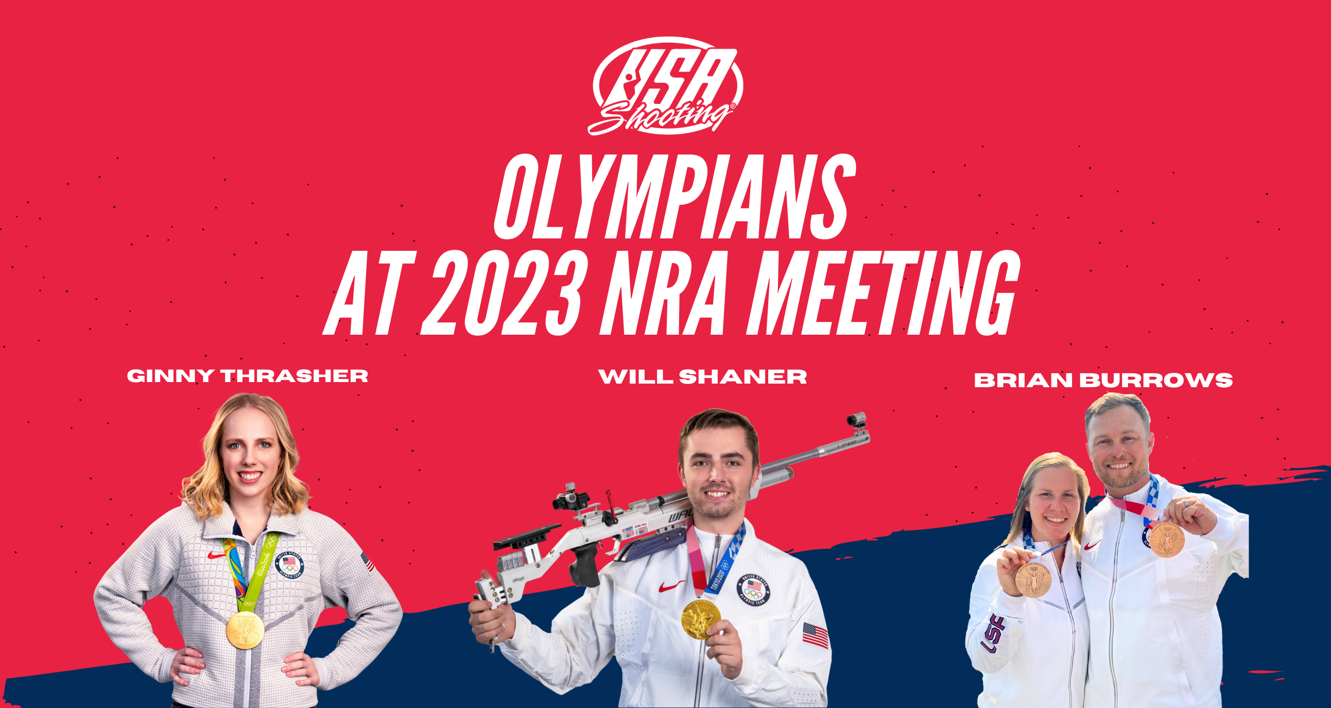 USA Shooting Olympic Medalists Attending 2023 NRA Annual Meeting | USA ...